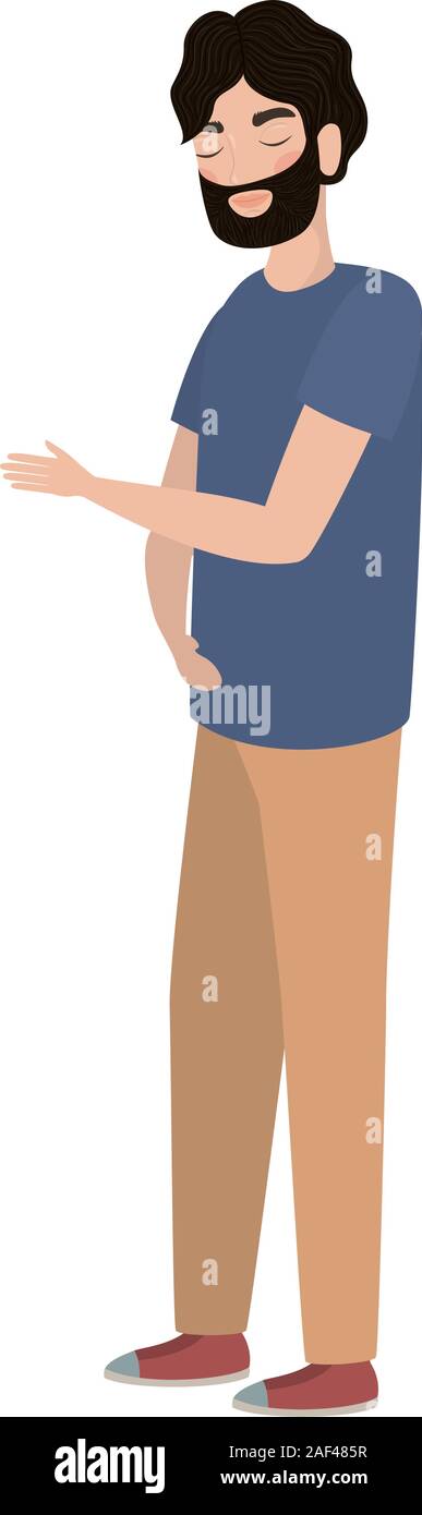 Man cartoon drawing vector design Stock Vector Image & Art - Alamy