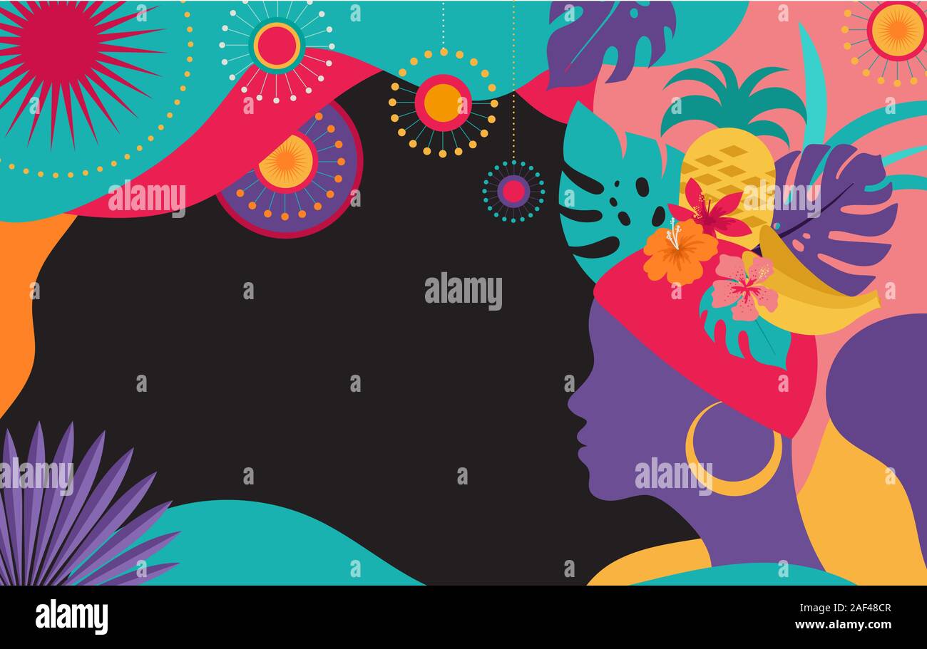 Festival colombia barranquilla Stock Vector Images - Alamy