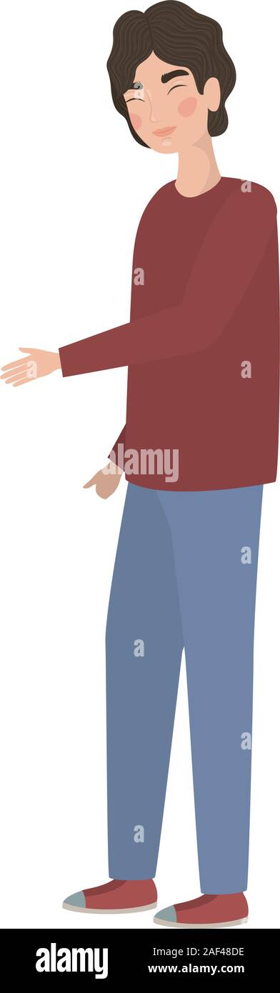 Man cartoon drawing vector design Stock Vector Image & Art - Alamy