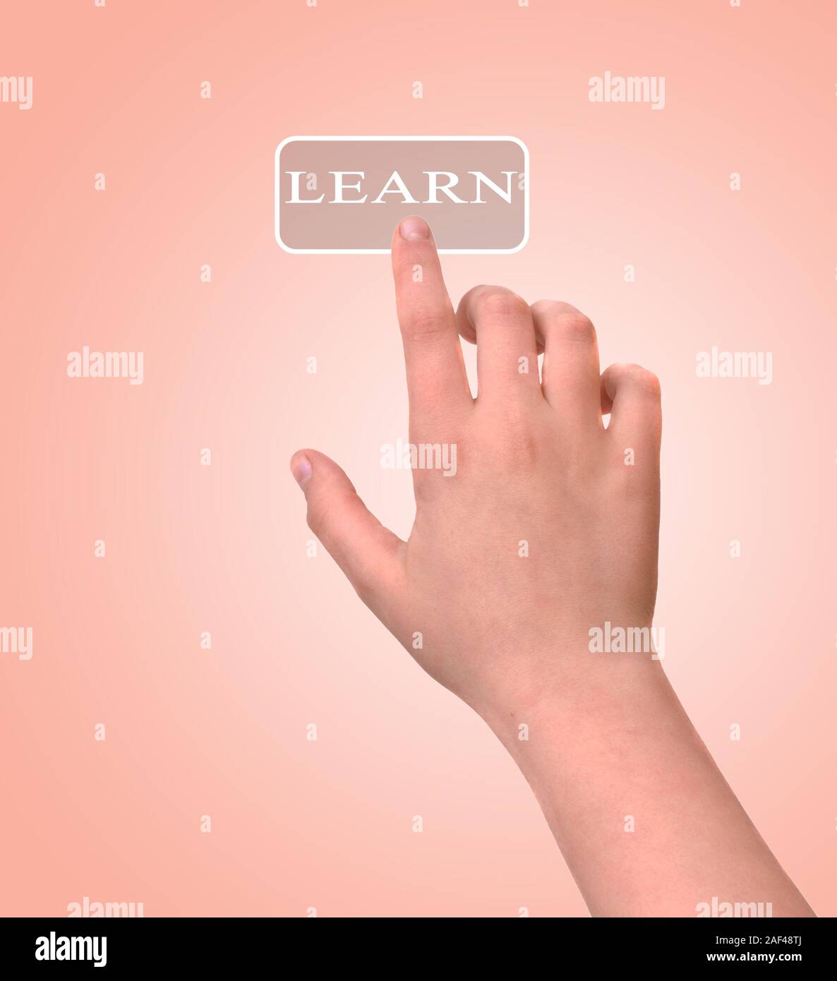 Learn button hi-res stock photography and images - Alamy