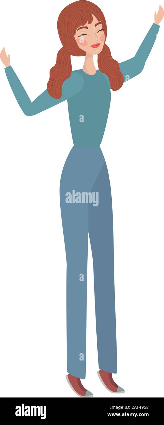 Woman cartoon drawing vector design Stock Vector Image & Art - Alamy