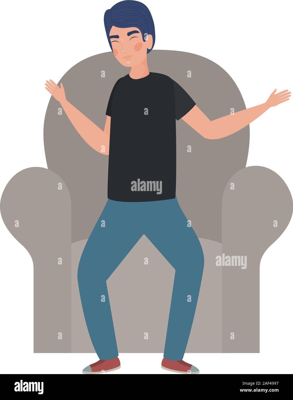 Man cartoon drawing vector design Stock Vector Image & Art - Alamy