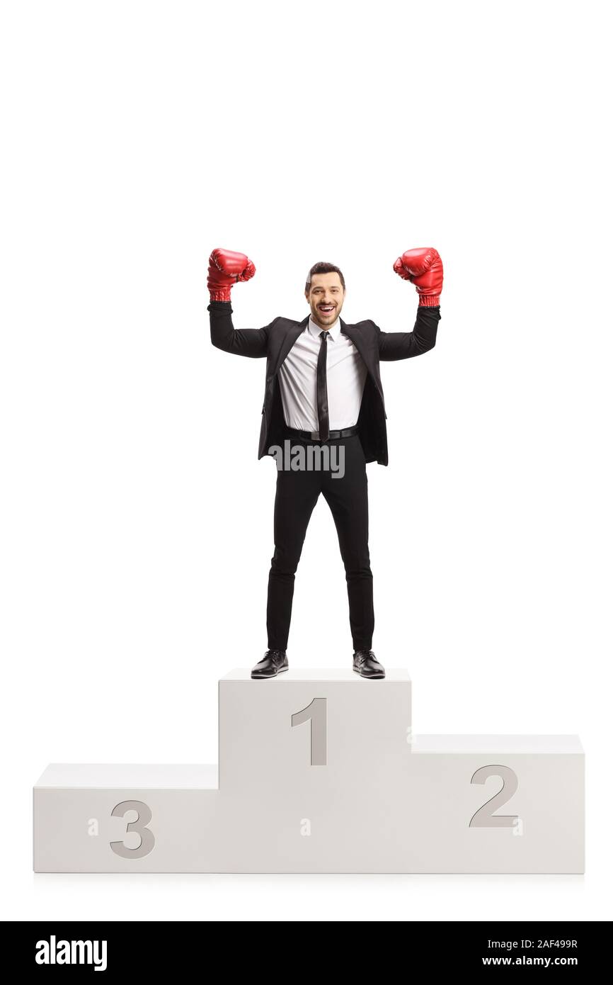 White podium in black Cut Out Stock Images & Pictures - Alamy