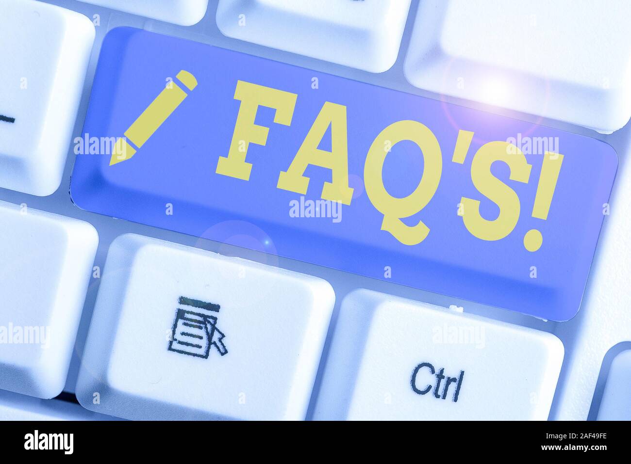 Handwriting Text Writing Faq S Conceptual Photo List Of Questions And Answers Relating To