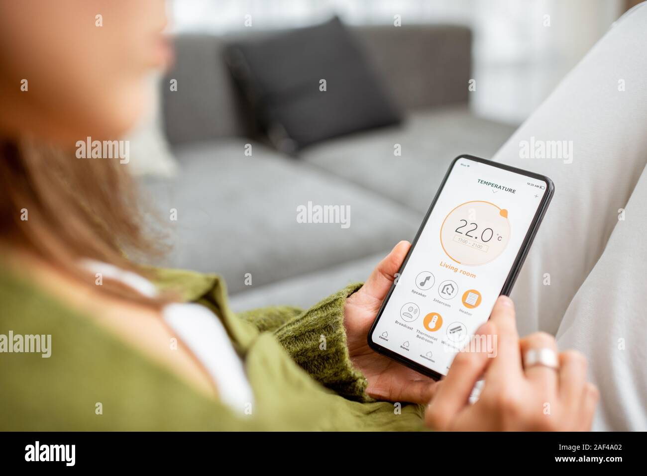 Mobile heating hi-res stock photography and images - Alamy