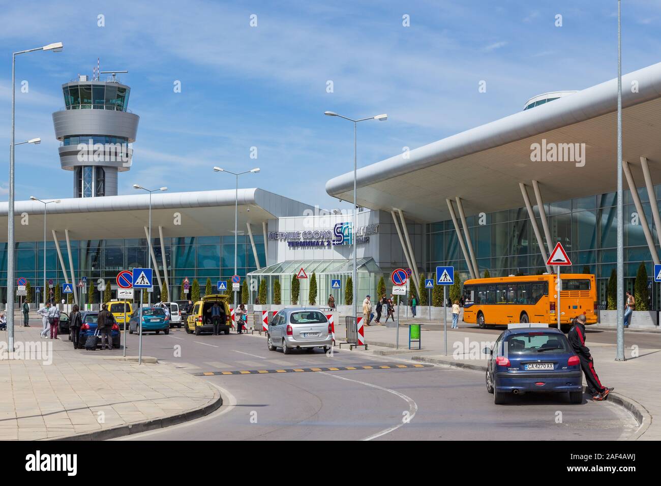 View of the building Sofia Airport, Bulgaria Stock Photo - Alamy