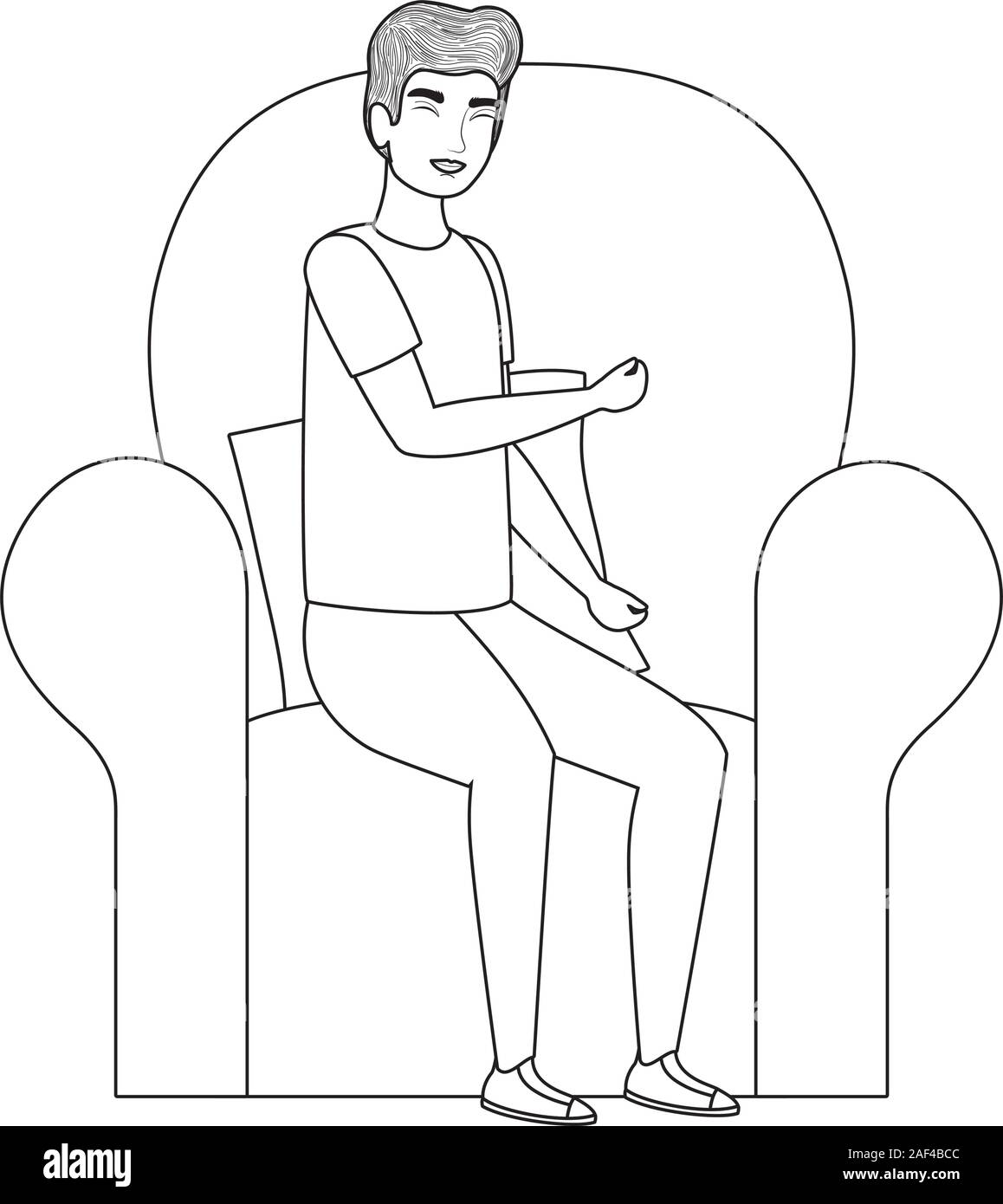 Man cartoon drawing vector design Stock Vector Image & Art - Alamy