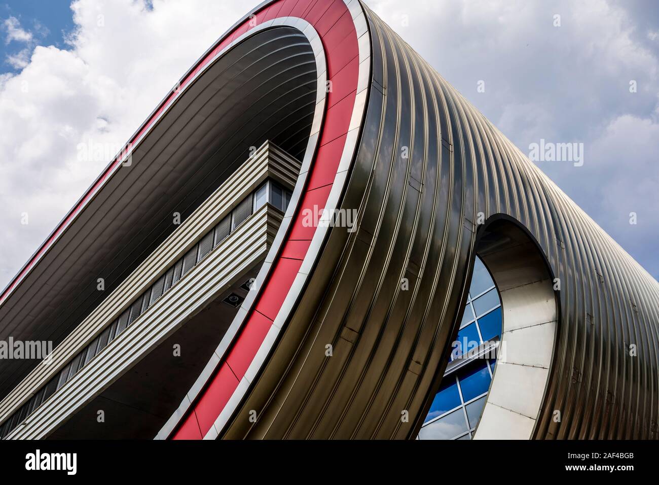 Detail shot of the Eastgate Mall in Marzahn, Berlin, Germany Stock ...