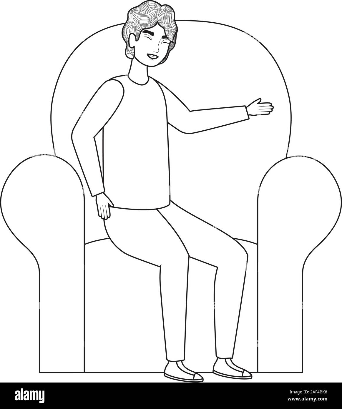 Man cartoon drawing vector design Stock Vector Image & Art - Alamy