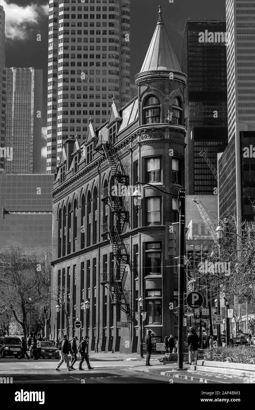 Flatiron Building Black And White
