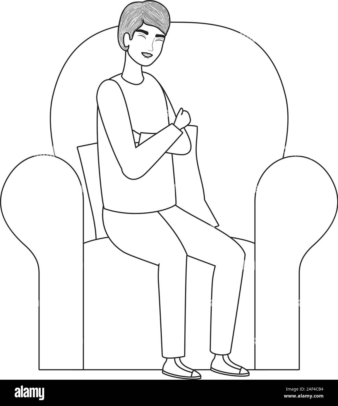 Man cartoon drawing vector design Stock Vector Image & Art - Alamy