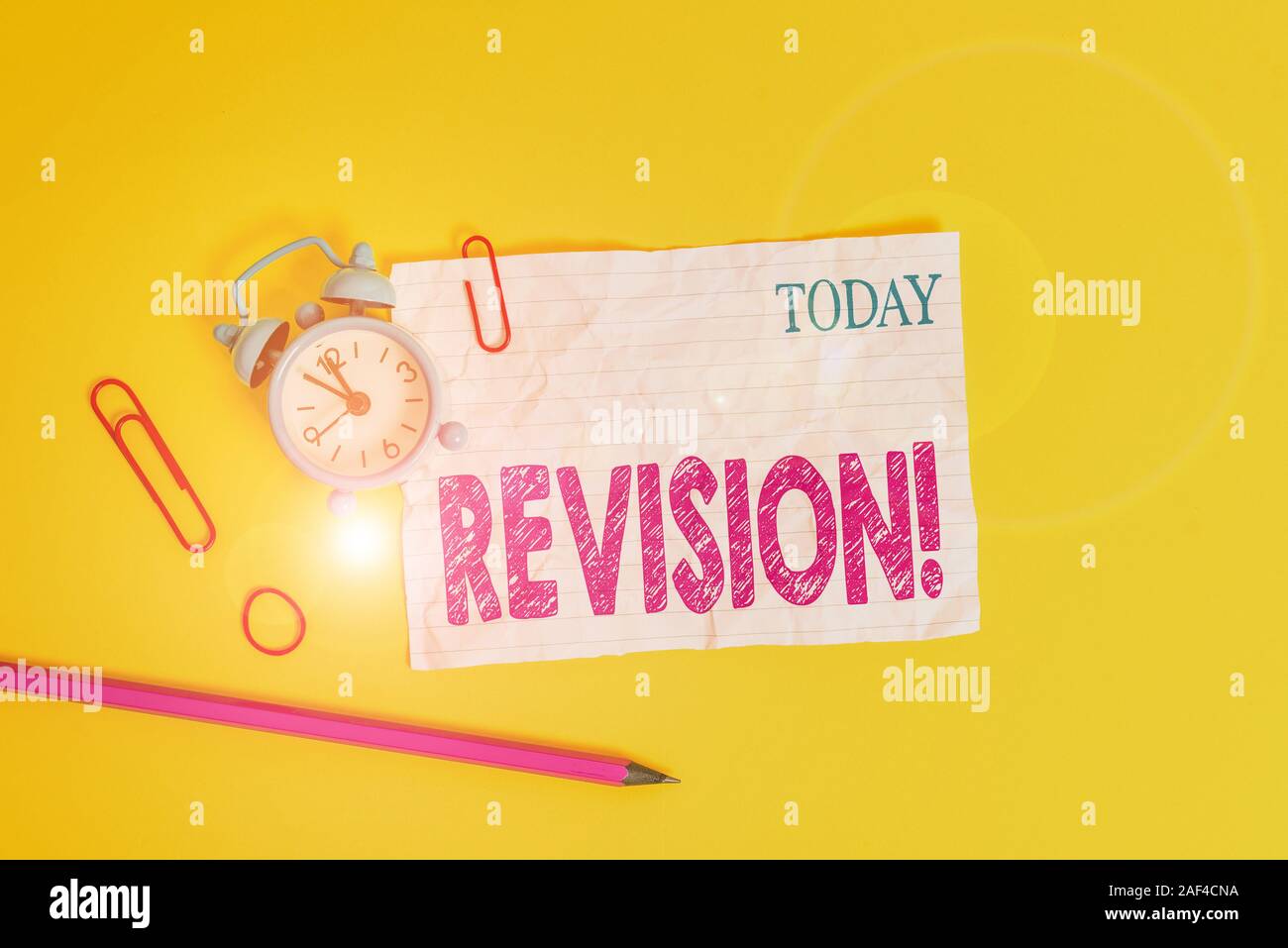 Revision study clock hi-res stock photography and images - Alamy
