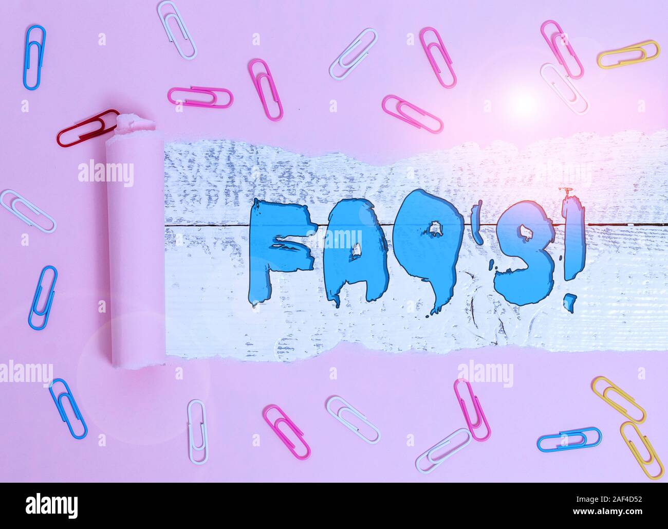 Conceptual Hand Writing Showing Faq S Concept Meaning List Of Questions And Answers Relating To