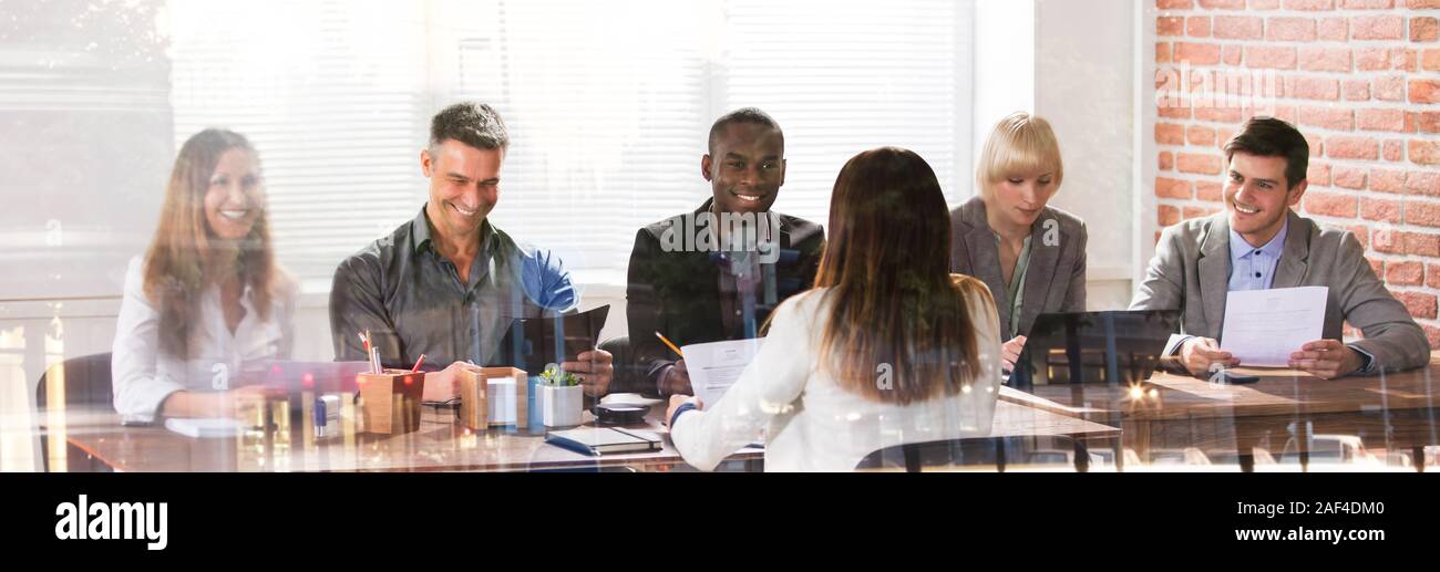 Millennial interview hi-res stock photography and images - Alamy