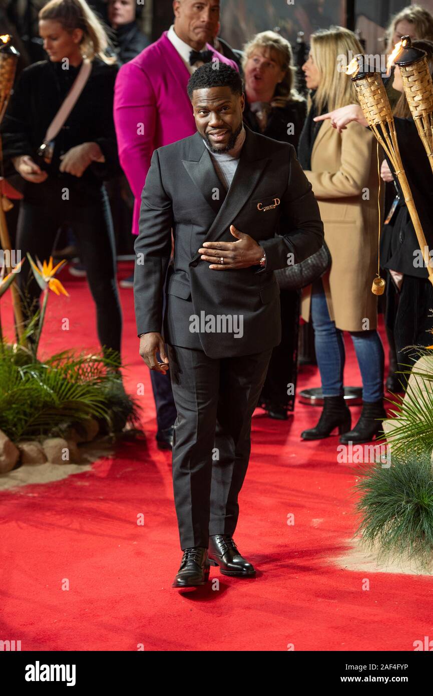 London, England . Kevin Hart at the UK Premiere of "Jumanji: The Next ...