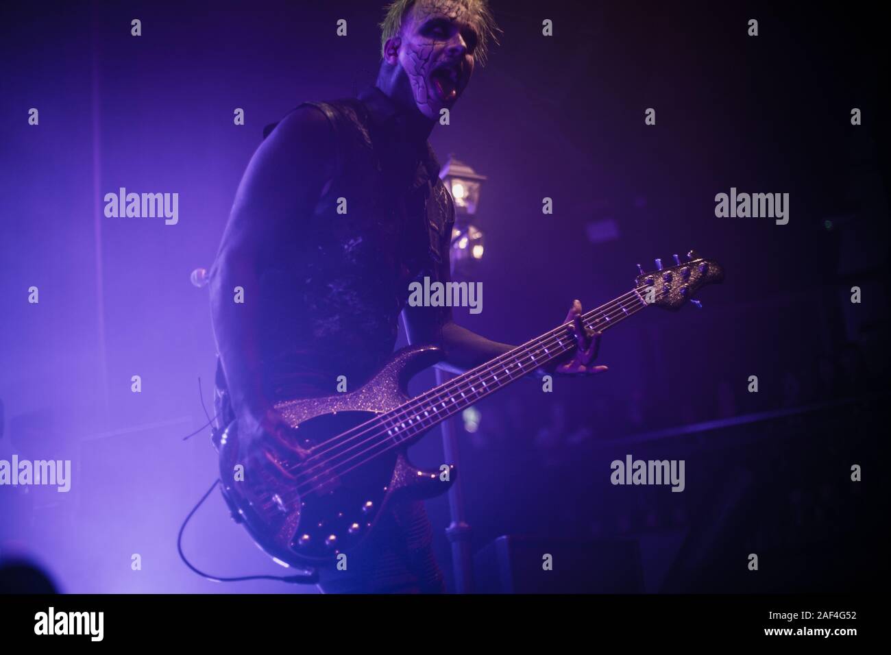 Motionless in white live at o2 ritz Manchester December 2019 Stock ...
