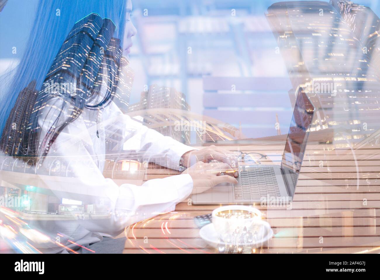 Digital marketing businessman using hi-res stock photography and images ...