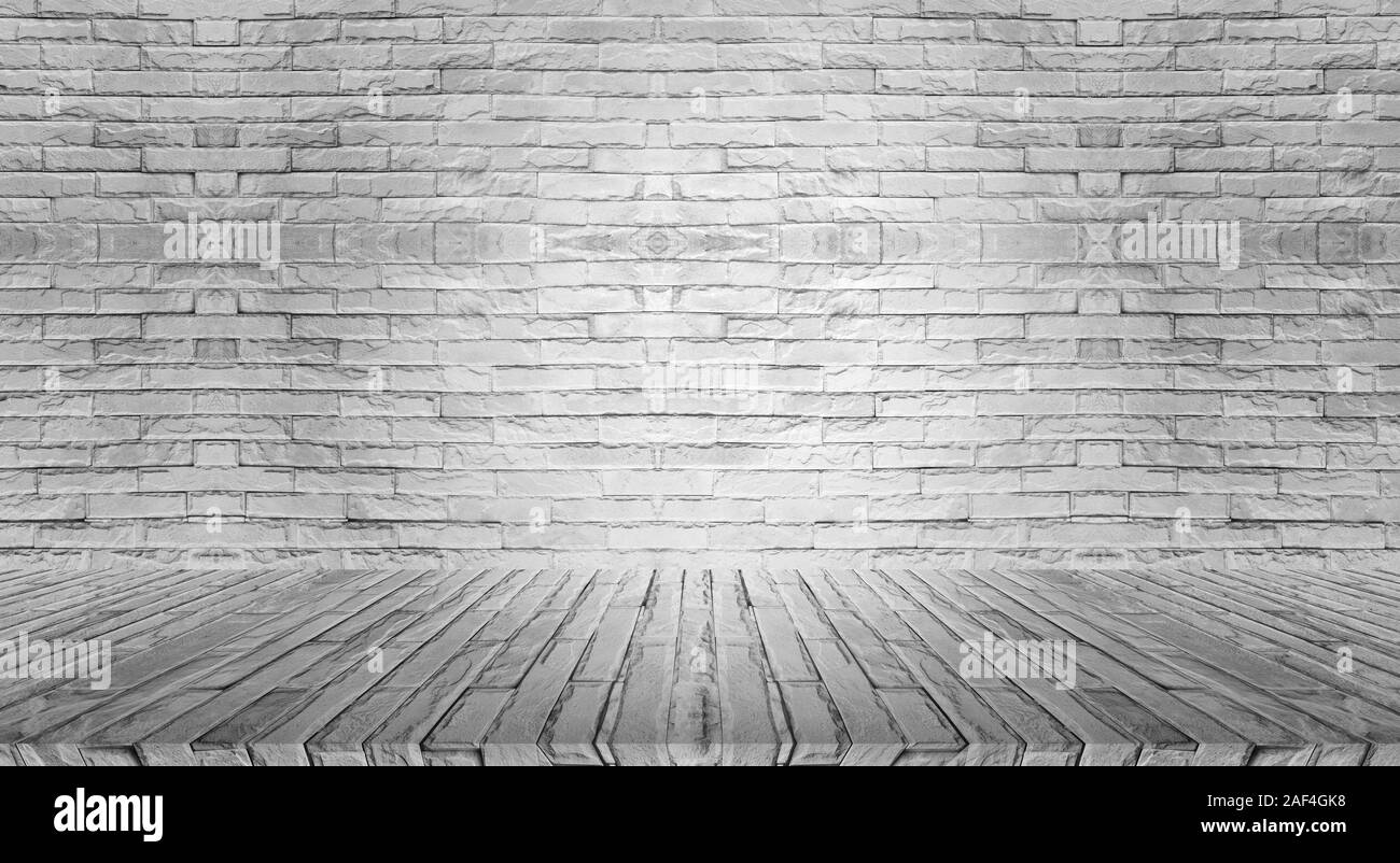 Perspective Dark Gray Brick Wall View Modern Style Textures Industrial ...