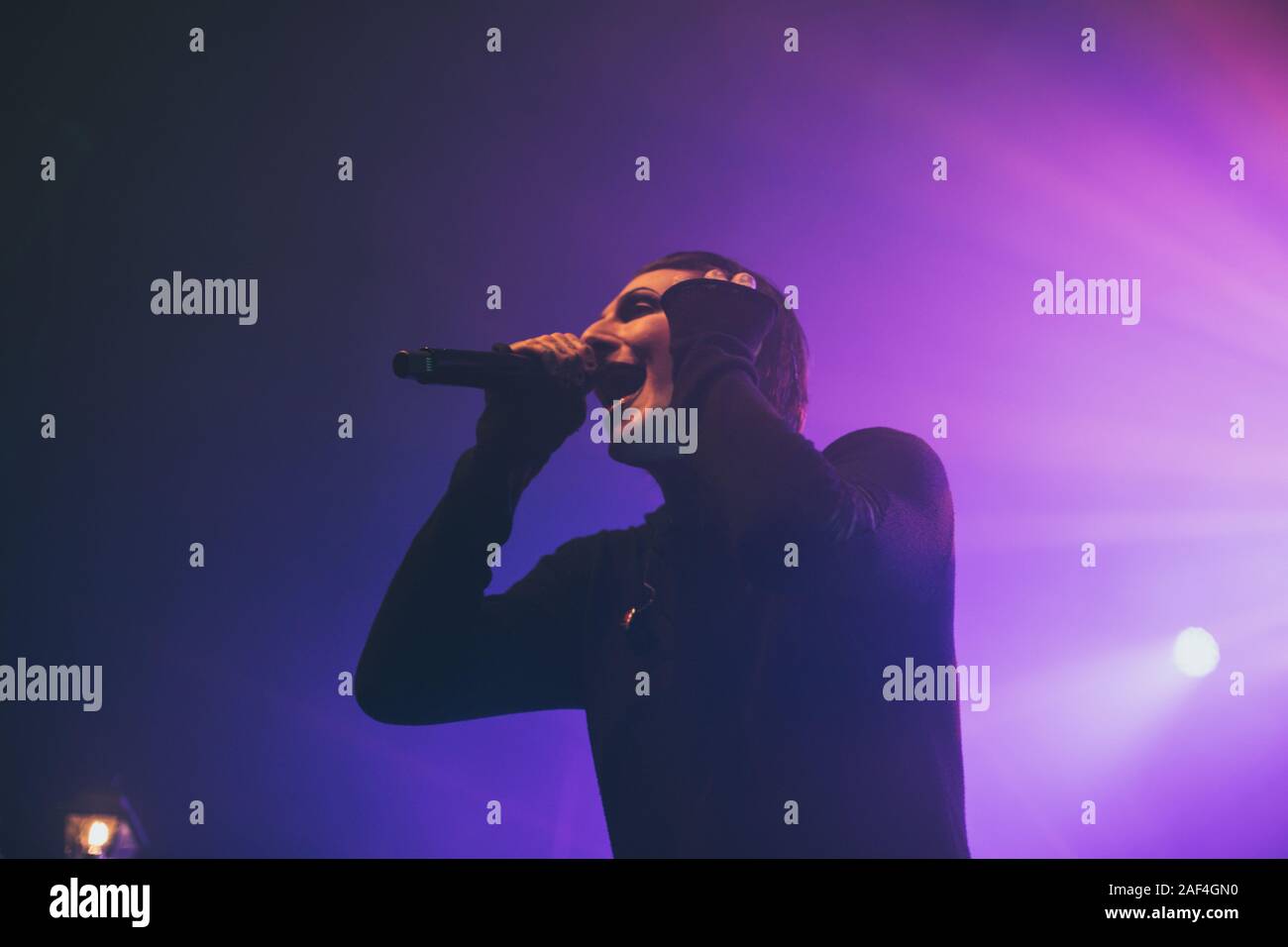 Motionless in white live at o2 ritz Manchester December 2019 Stock ...