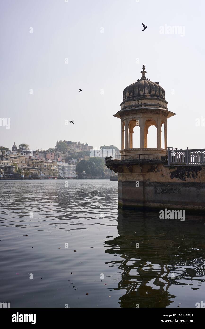 Hanuman Ghat Temple in Udaipur Stock Photo - Alamy