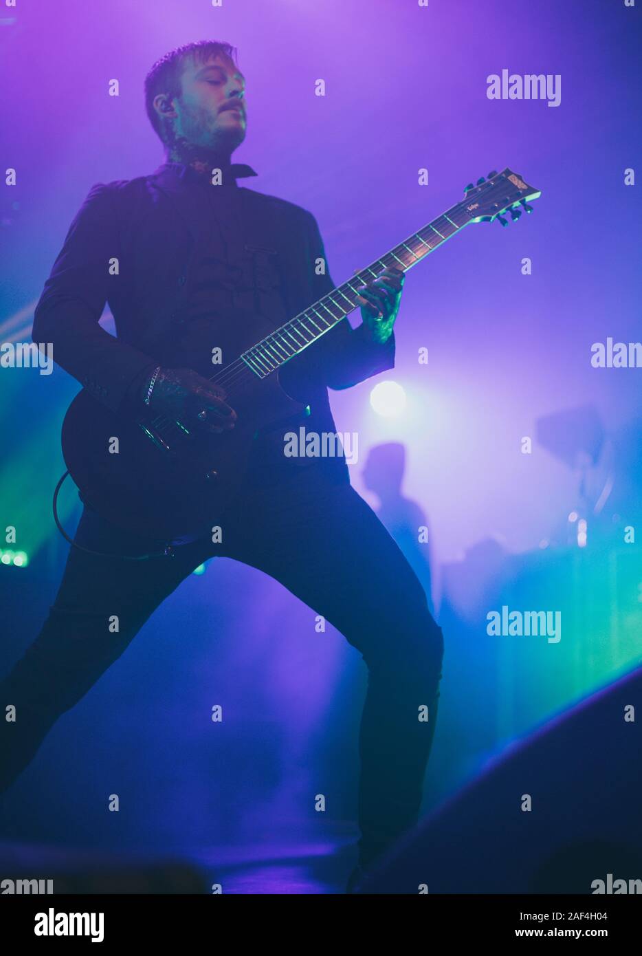 Motionless in white live at o2 ritz Manchester December 2019 Stock ...