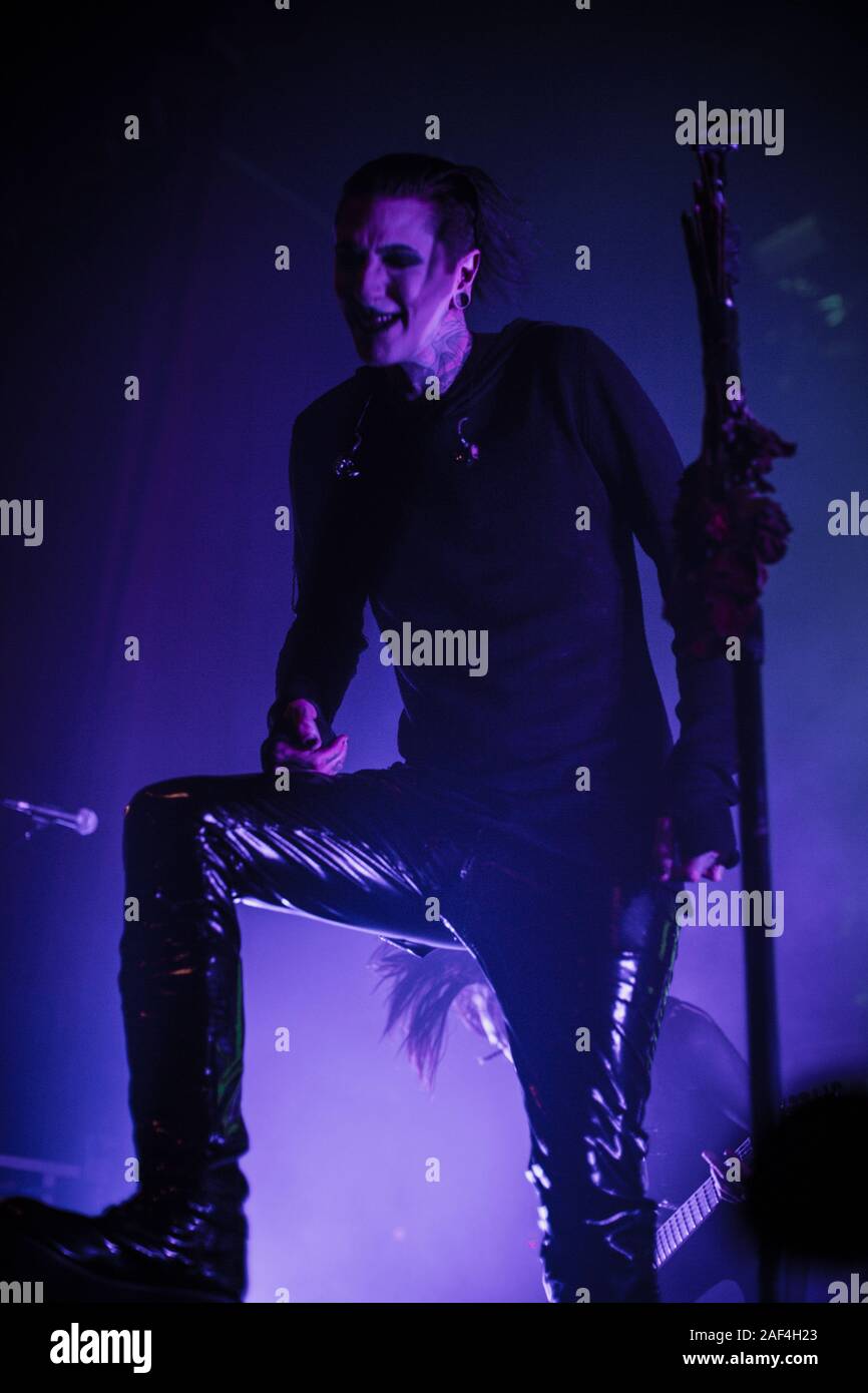 Motionless in white live at o2 ritz Manchester December 2019 Stock ...