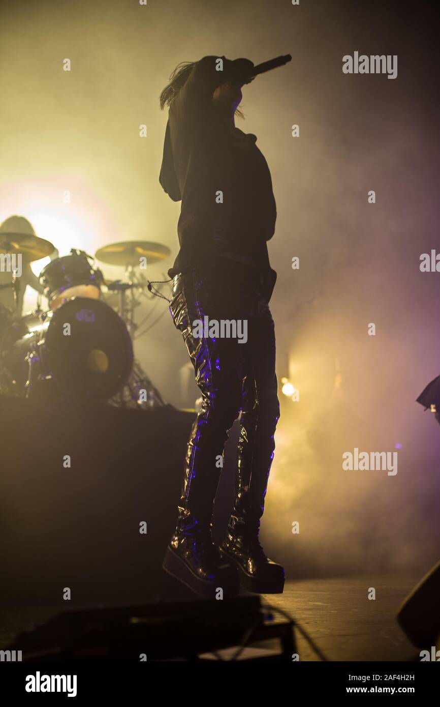 Motionless in white live at o2 ritz Manchester December 2019 Stock ...
