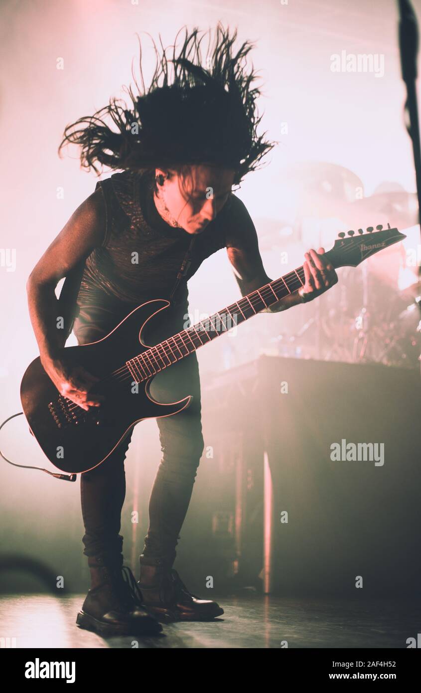 Motionless in white live at o2 ritz Manchester December 2019 Stock ...