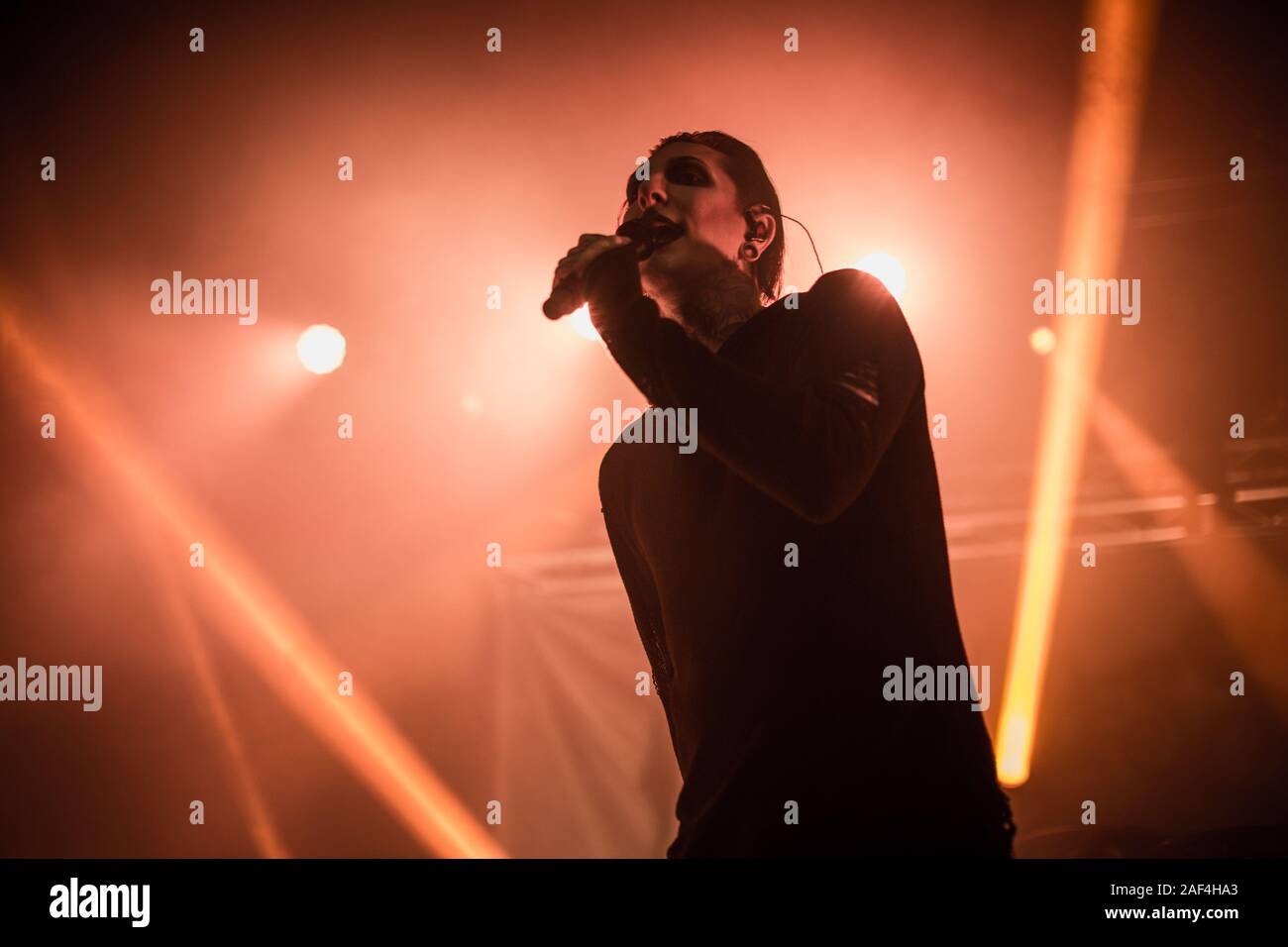 Motionless in white live at o2 ritz Manchester December 2019 Stock ...