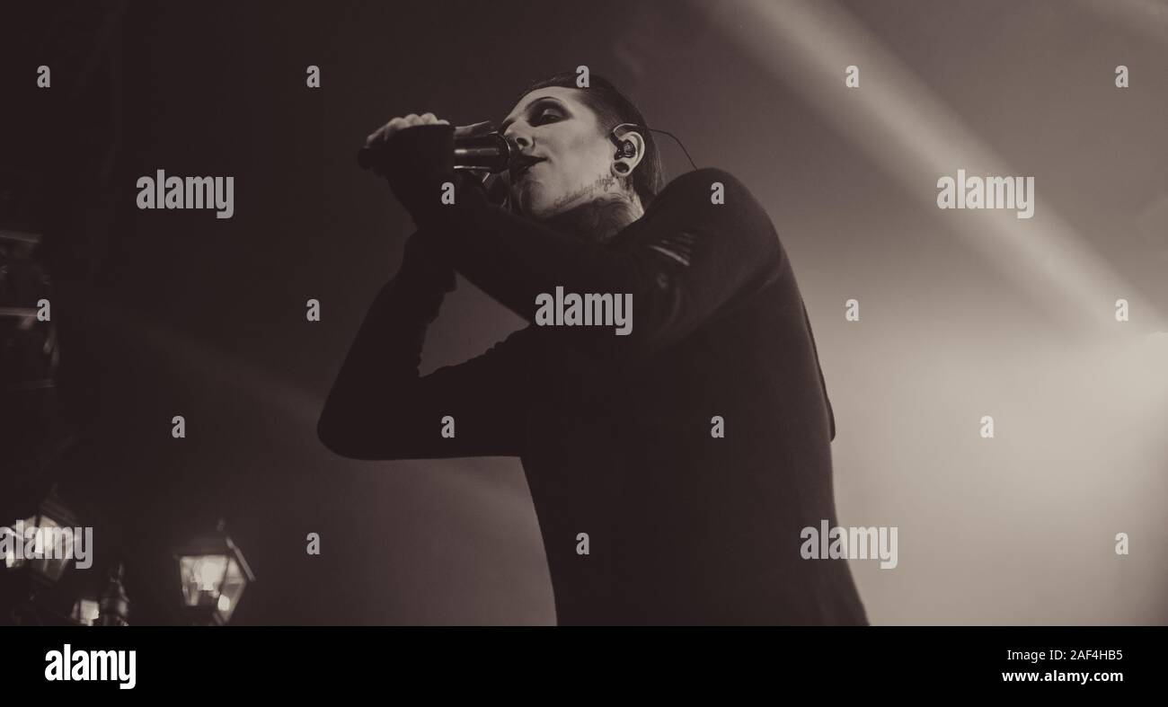 Motionless in white live at o2 ritz Manchester December 2019 Stock ...