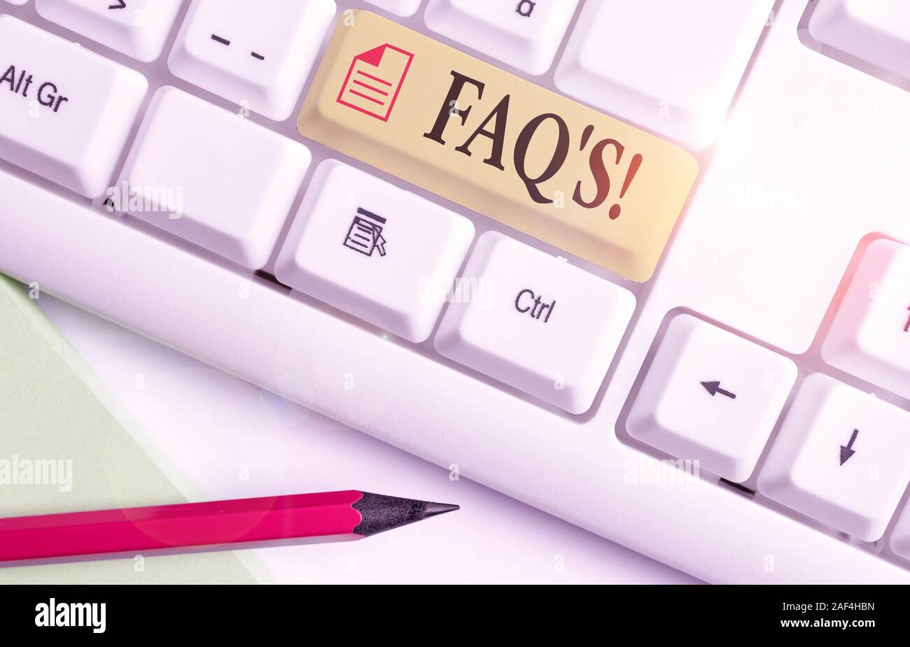 Conceptual Hand Writing Showing Faq S Concept Meaning List Of Questions And Answers Relating To