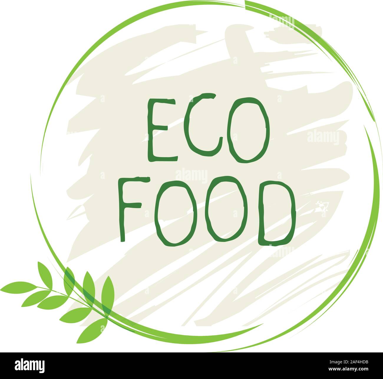 Eco food label and high quality product badges. Bio healthy organic ...