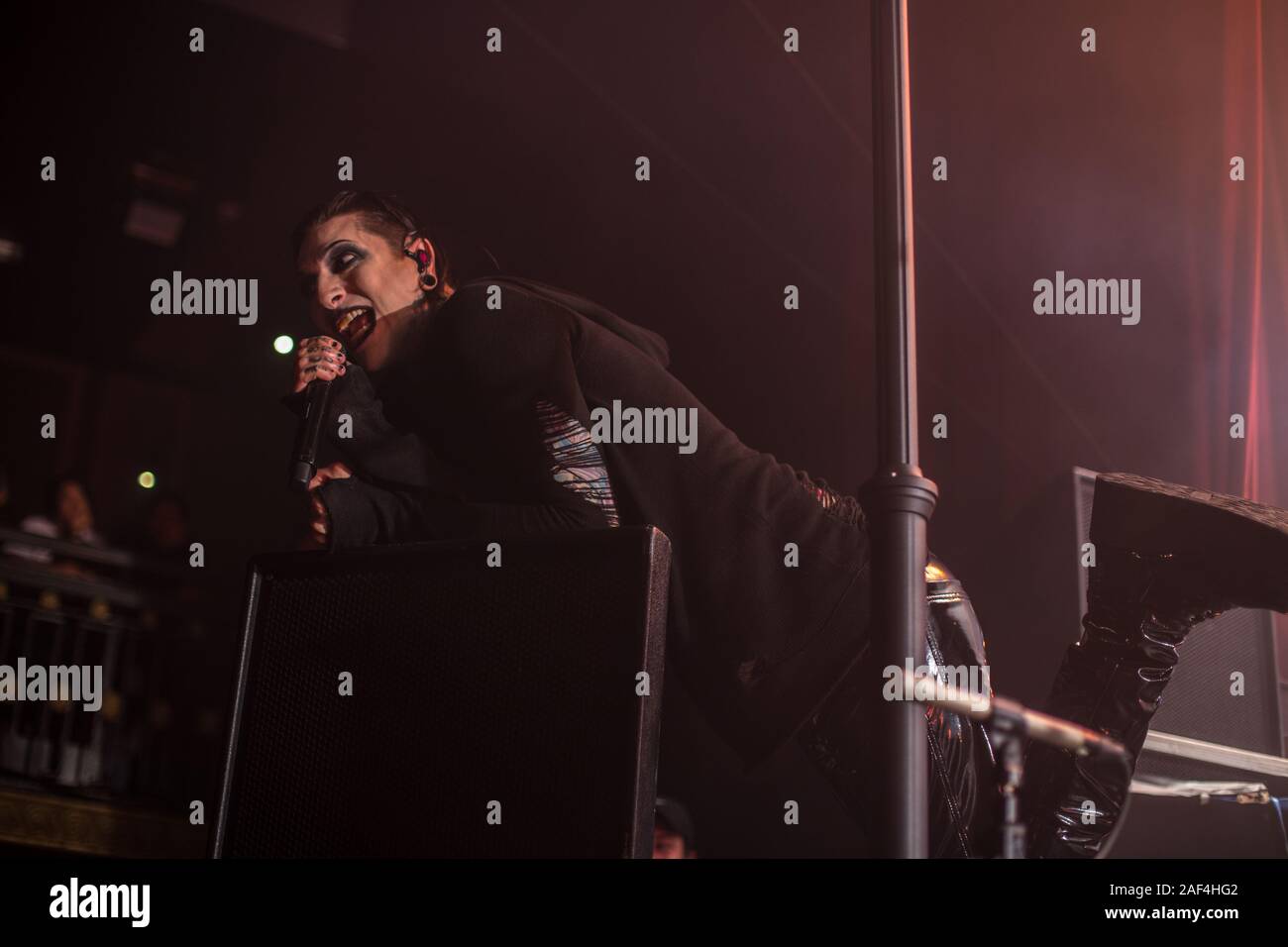 Motionless in white live at o2 ritz Manchester December 2019 Stock ...