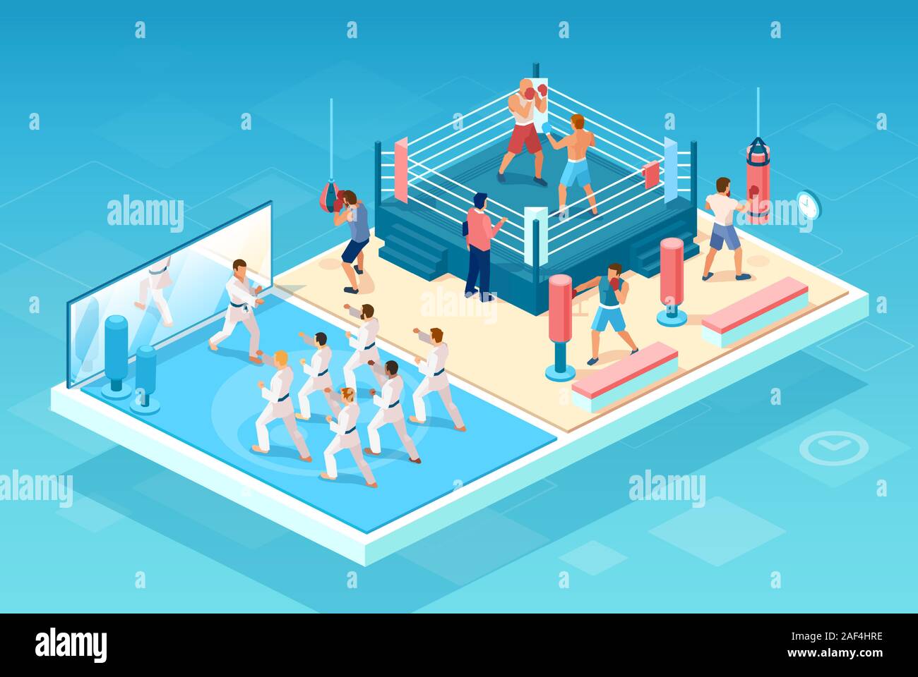 Boxing Stock Vector Images - Alamy