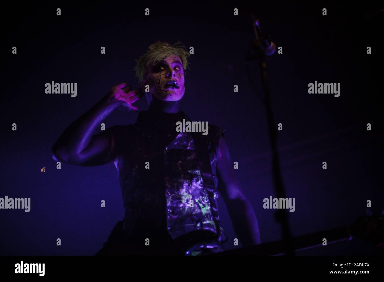 Motionless in white live at o2 ritz Manchester December 2019 Stock ...