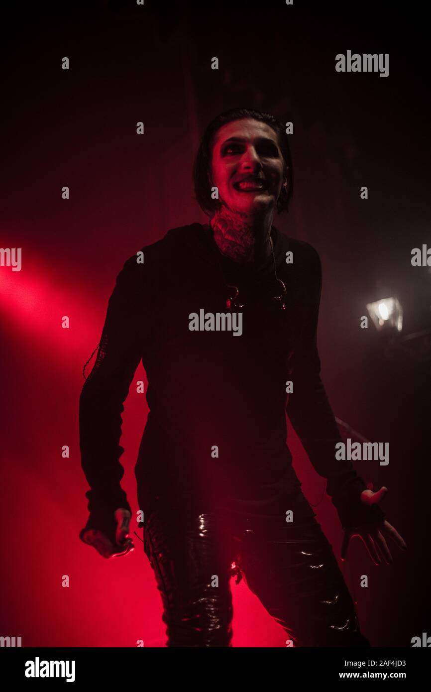 Motionless in white live at o2 ritz Manchester December 2019 Stock ...