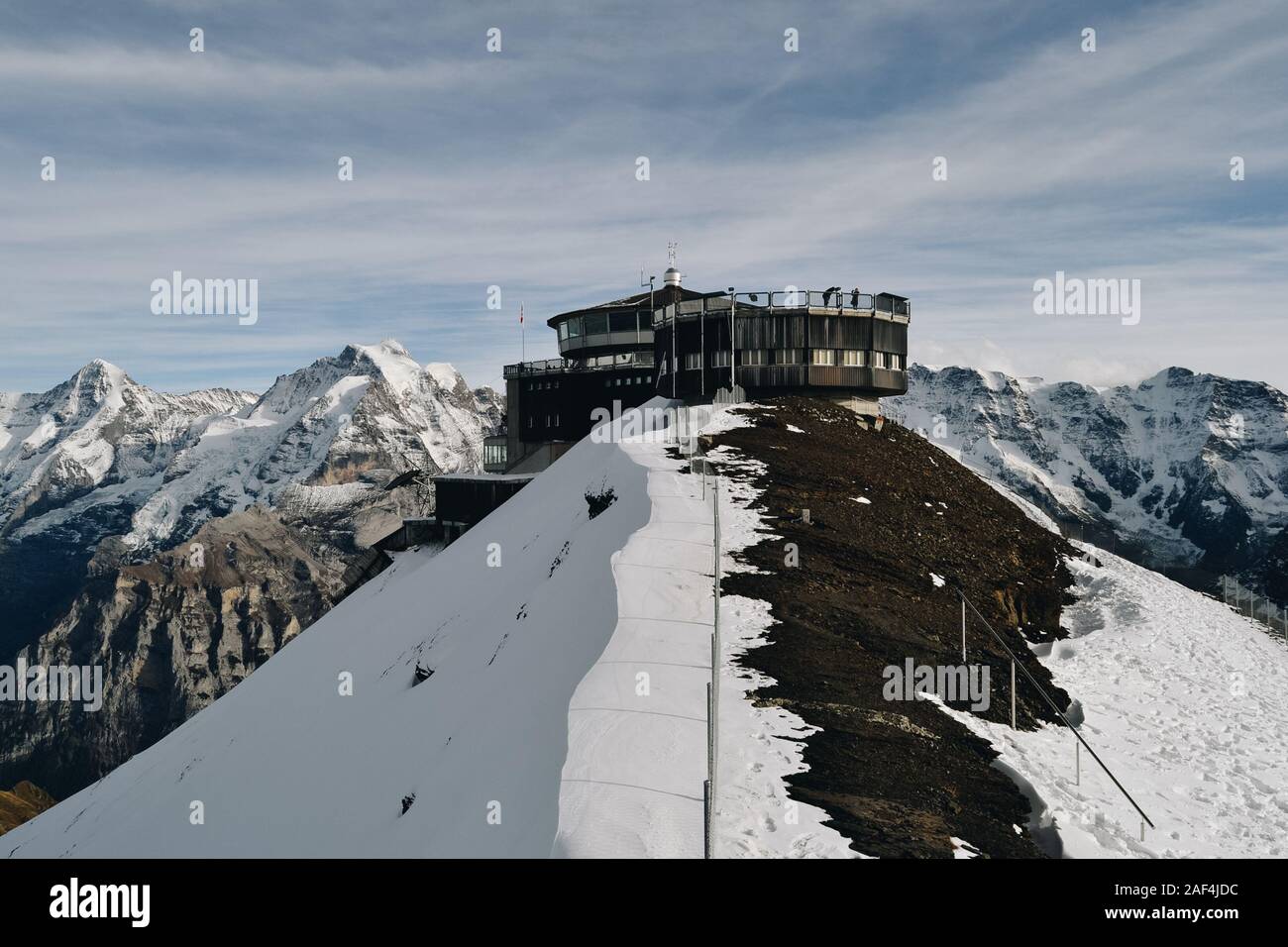 James Bond building in Swizterland Stock Photo - Alamy