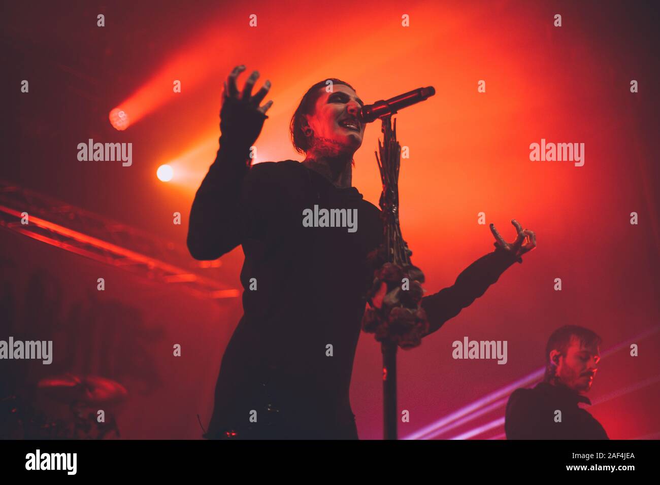 Motionless in white live at o2 ritz Manchester December 2019 Stock ...