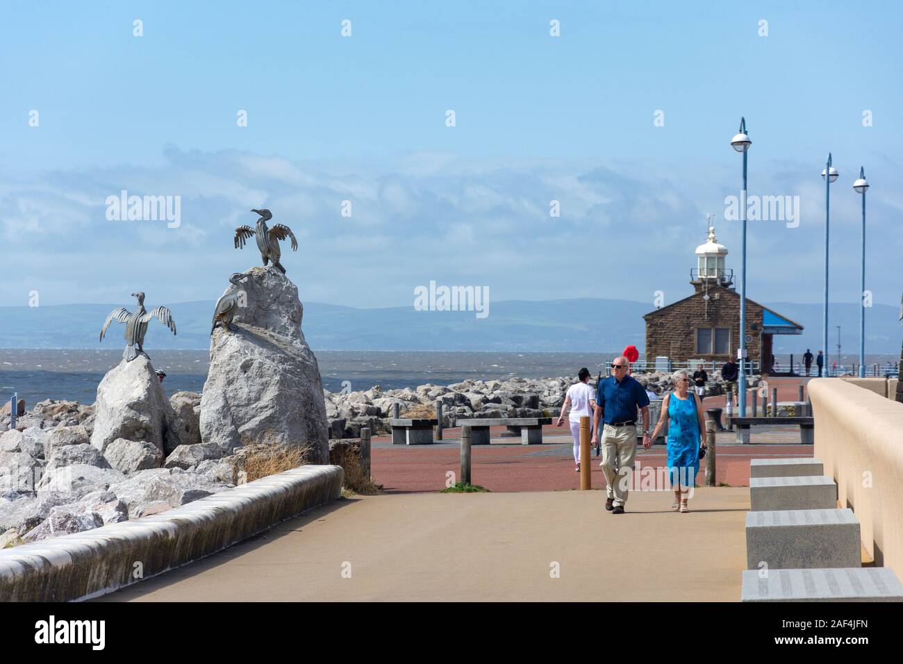 The stone jetty foreshore wharf morecambe seaside coast coastal hi-res ...