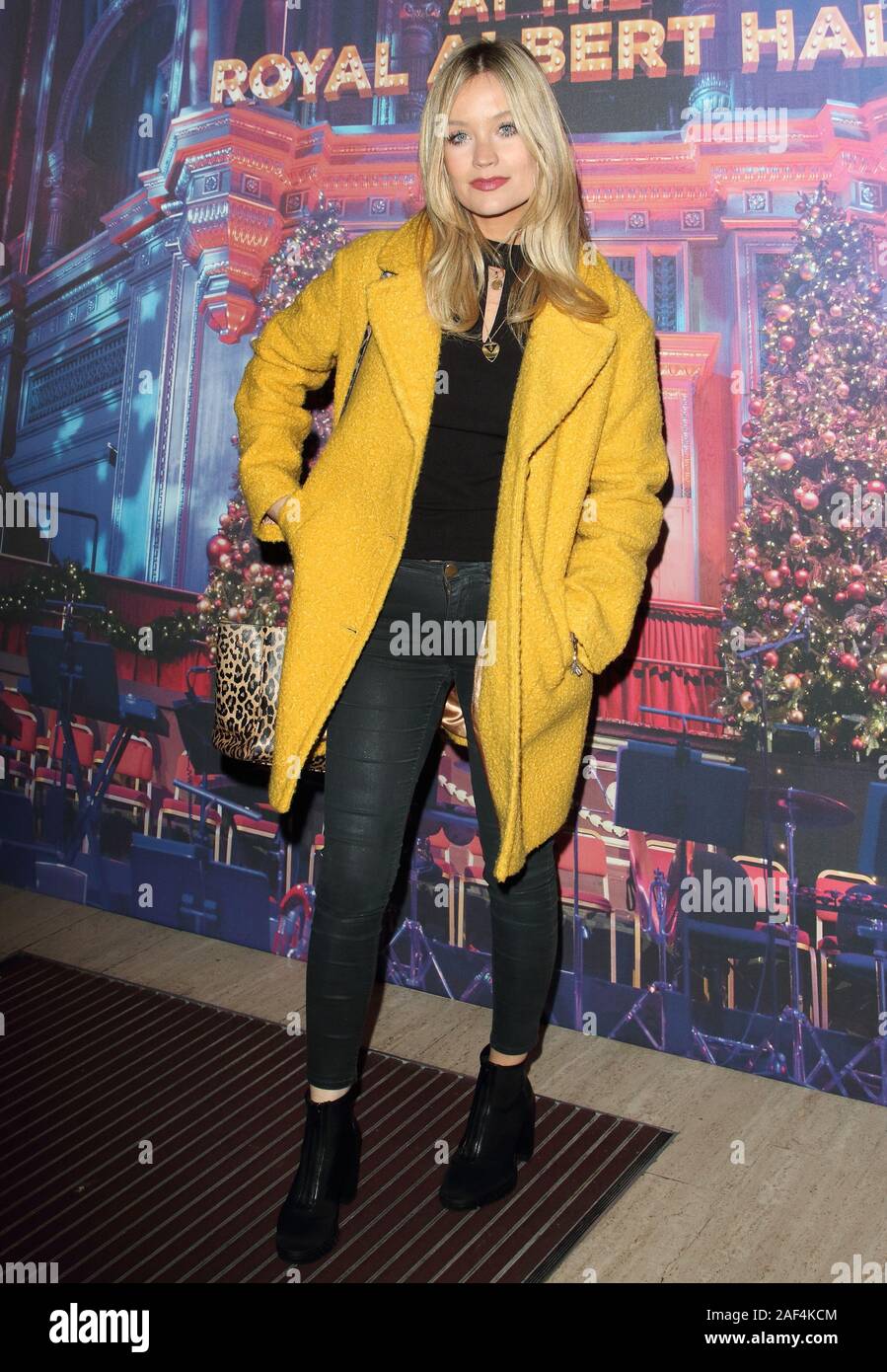 London, UK. Laura Whitmore at Emma Bunton Christmas Party, Royal Albert ...