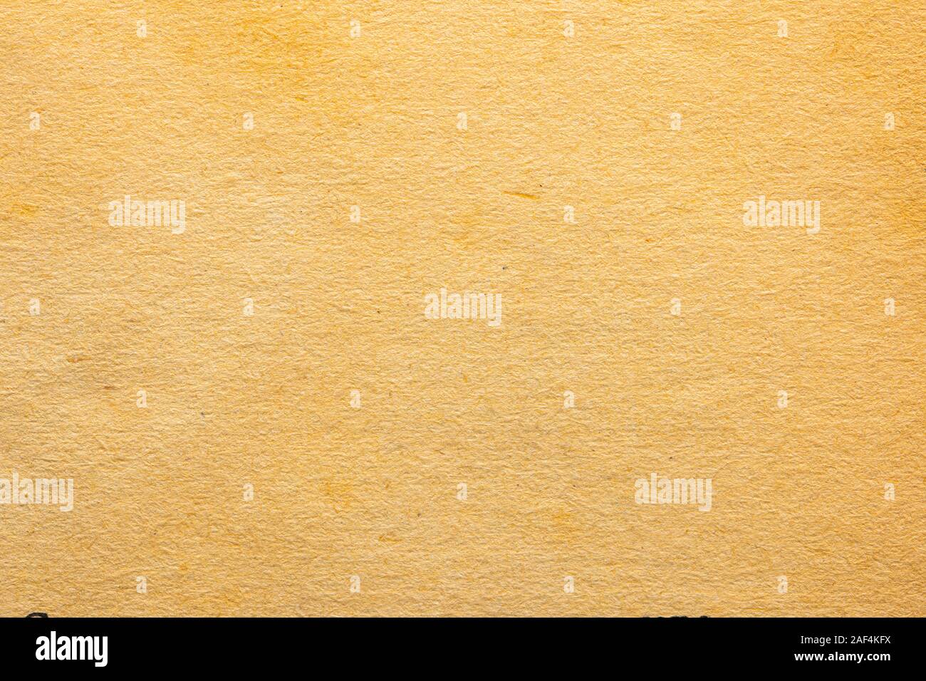 Aged paper texture. Yellow old blank sheet from an ancient book ...