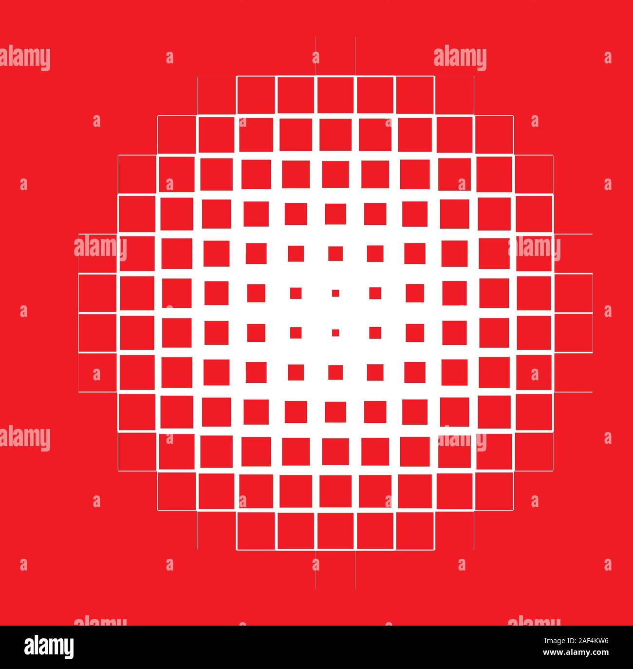 Red and white squares hi-res stock photography and images - Alamy