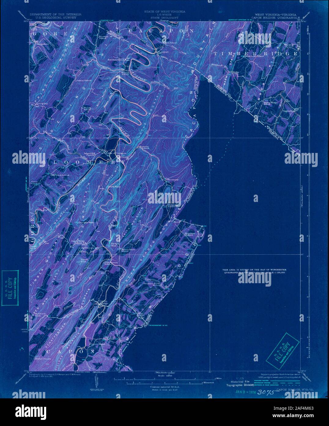 Capon bridge hi-res stock photography and images - Alamy