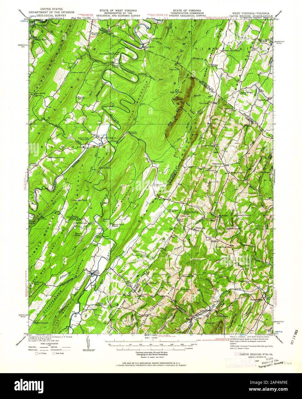 Capon bridge hi-res stock photography and images - Alamy