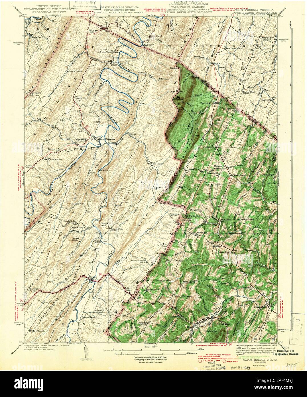 Capon bridge hi-res stock photography and images - Alamy