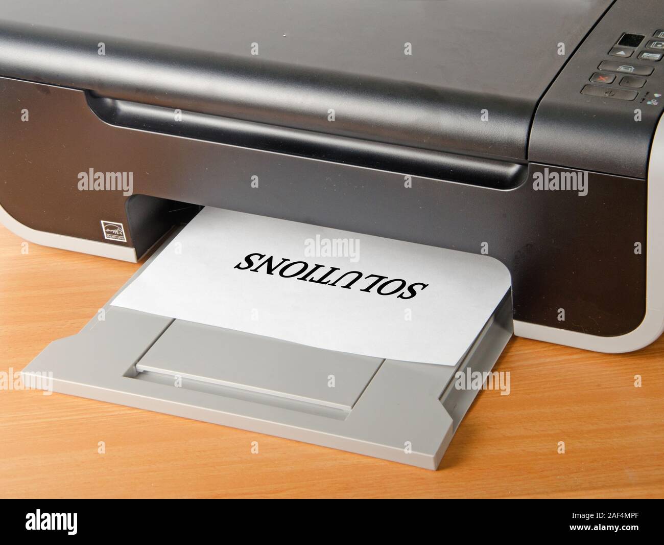 Printer printing solutions Stock Photo - Alamy