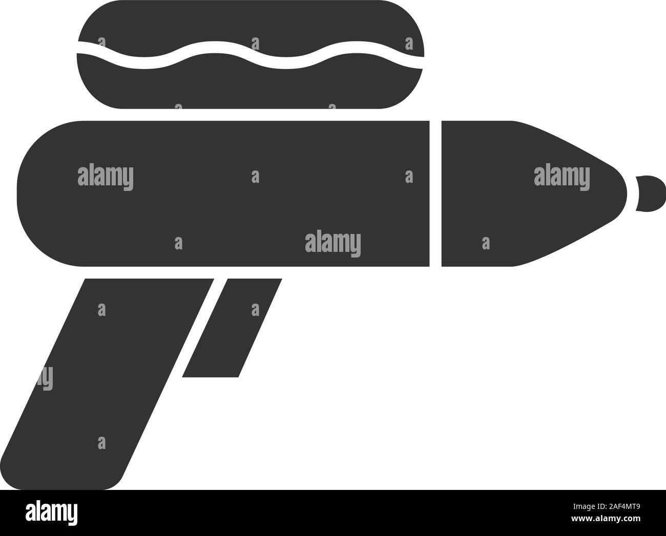 water-gun-glyph-icon-silhouette-symbol-negative-space-vector