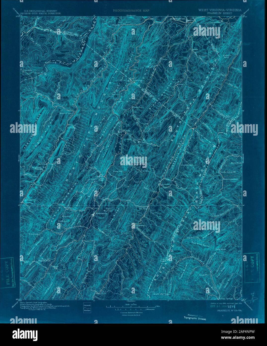 WV Franklin 253963 1896 125000 Inverted Stock Photo - Alamy