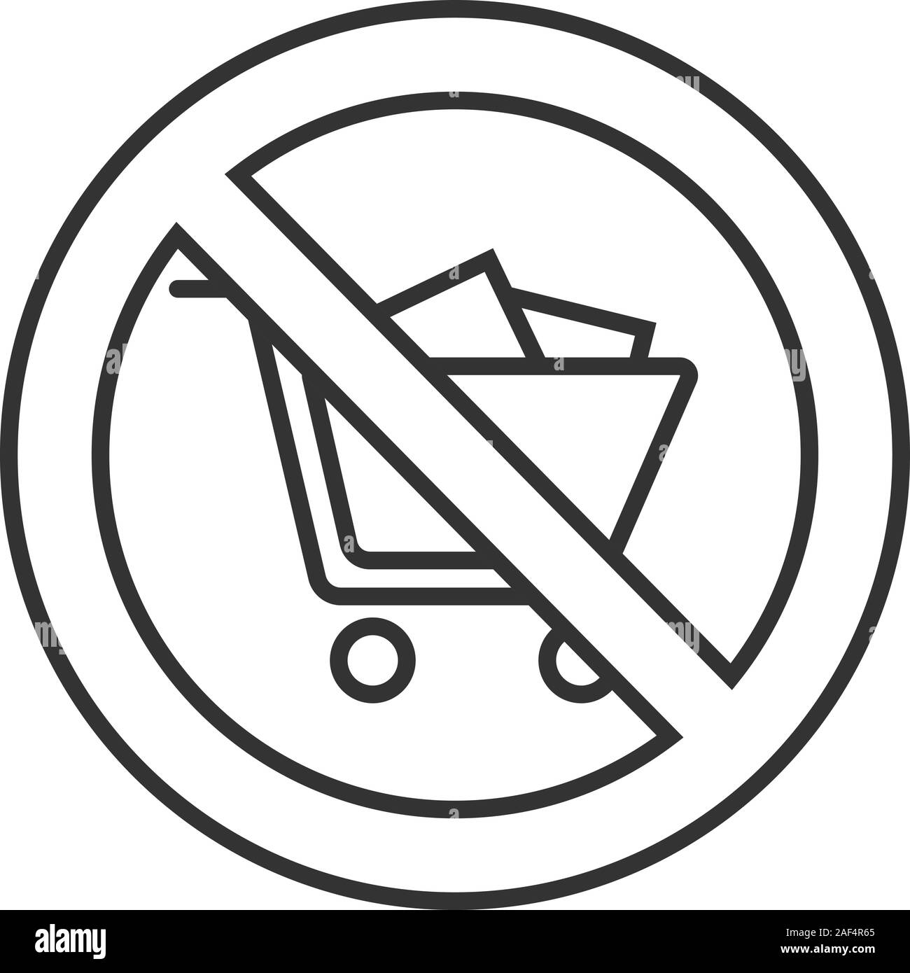 No carts Stock Vector Images - Alamy