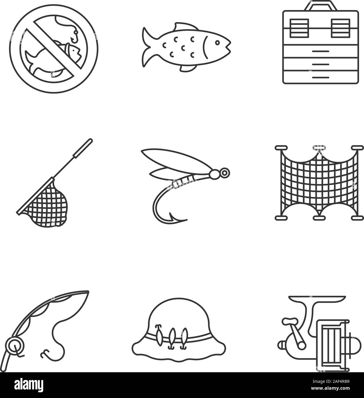 Fishermans nets Stock Vector Images - Alamy